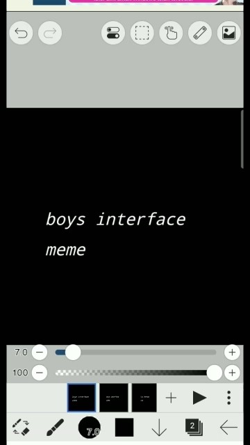 Boys interface meme. Id by:@Yum3_dw sorry if the animation is to slow ...