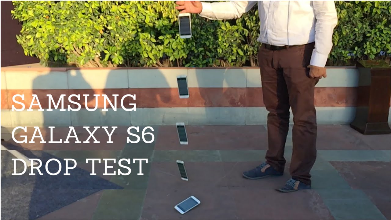 Samsung Galaxy S6 Drop Test & S6 Edge Scratch Test - Phone Radar - YouTube