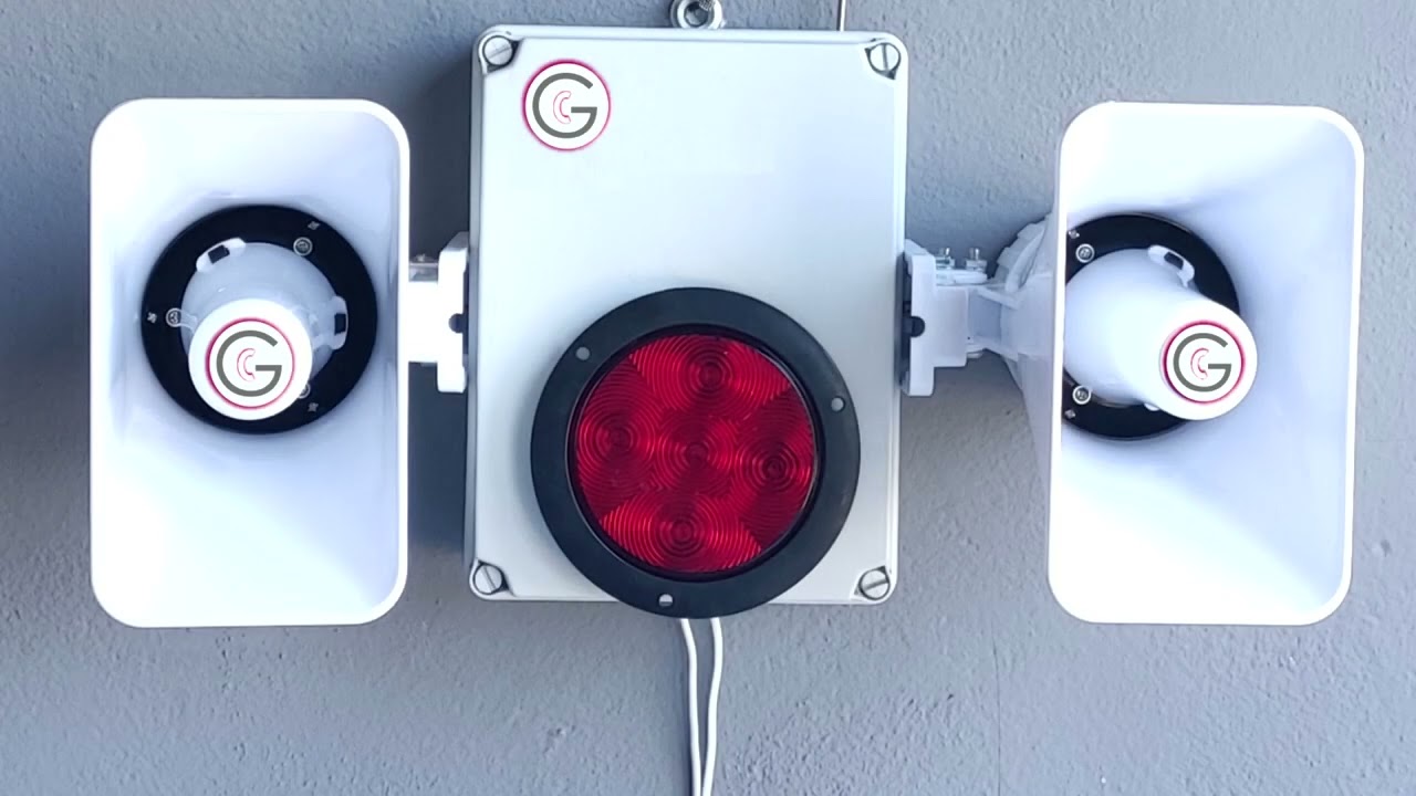 ALARMA CON BOTÓN DE PÁNICO ALAMBRICO TIPO INDUSTRIAL DOBLE SIRENA - YouTube