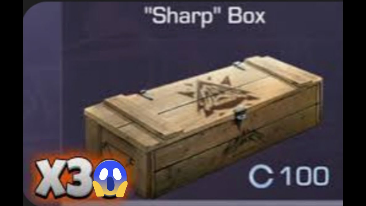 3 sharp boxes...Везение? - YouTube