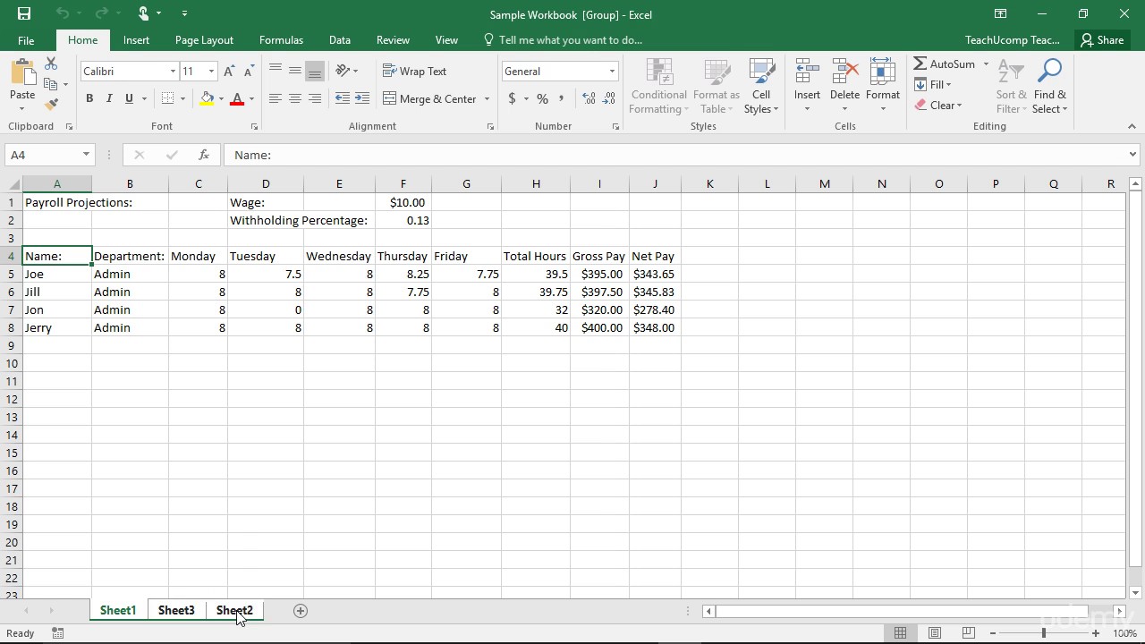 How To Selecting Multiple Worksheets In Excel YouTube How To Selecting Multiple Worksheets In Excel YouTube