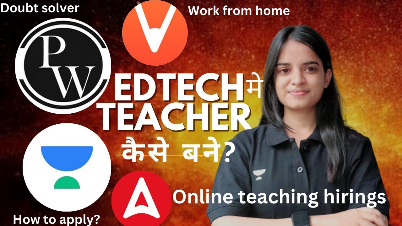 How to apply for Teaching in PW UNACADEMY VEDANTU hiring work from home ...