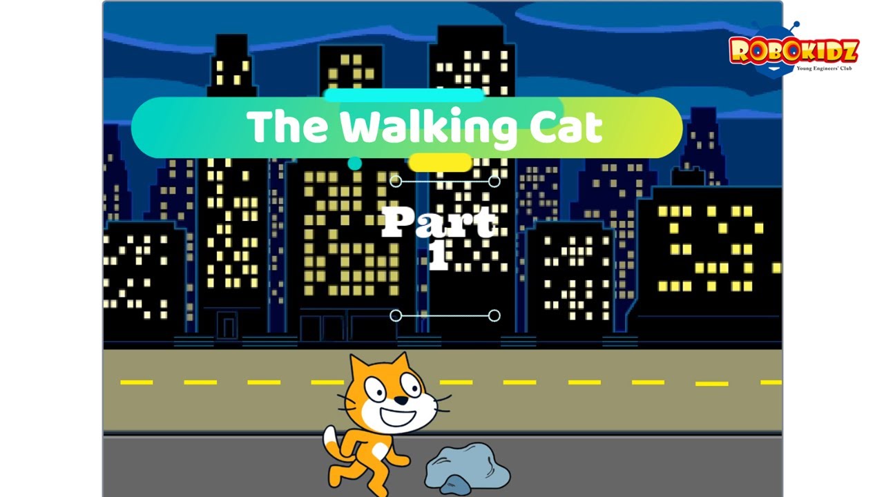 Walking Cat(Part 1) - Scratch(English) - YouTube