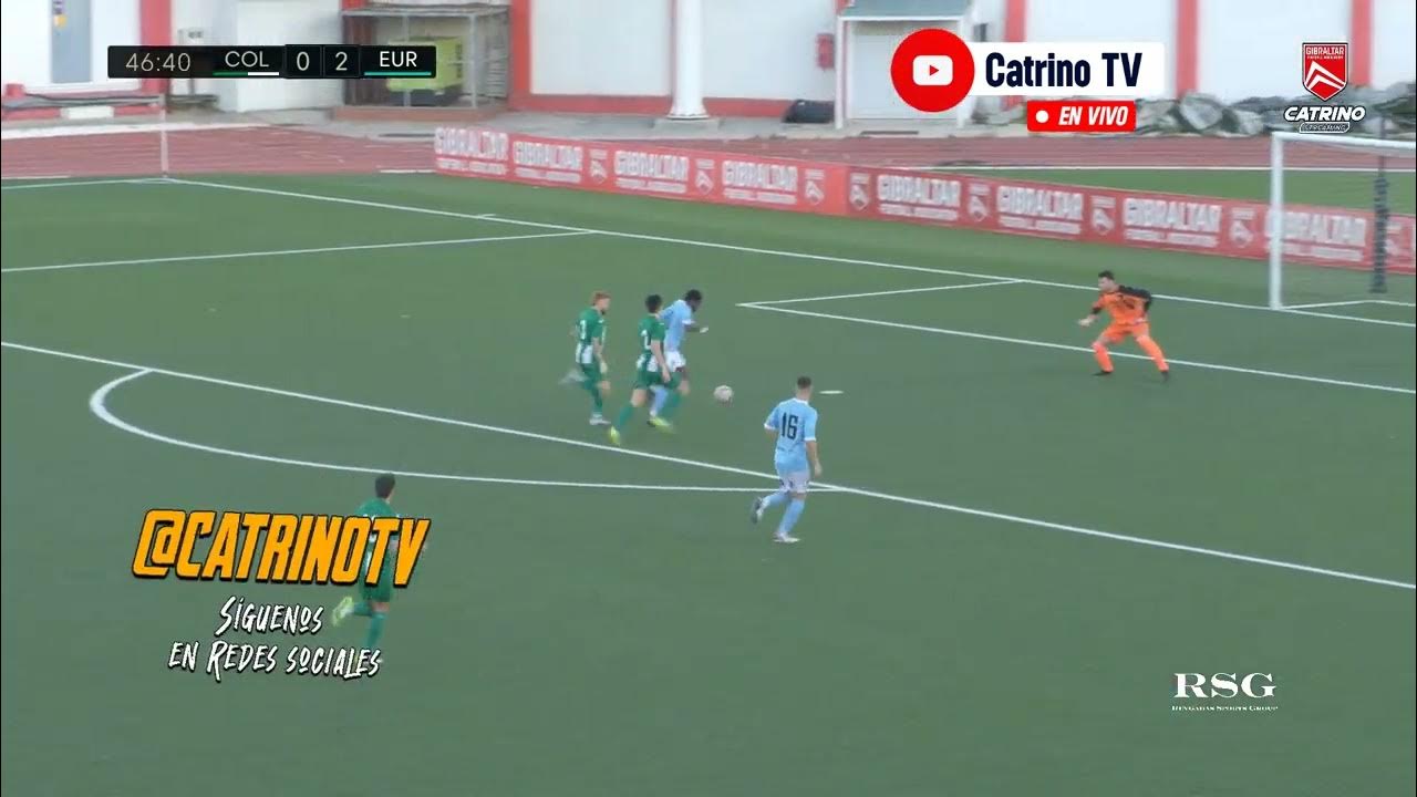 ⚽ RESUMEN PARTIDO COMPLETO - College 1975 FC vs Europa Point FC 📺 - YouTube