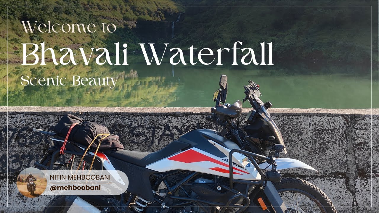 KTM Adventure 390 Ride to Bhavali Waterfall & Dam | Scenic Ride Moto ...