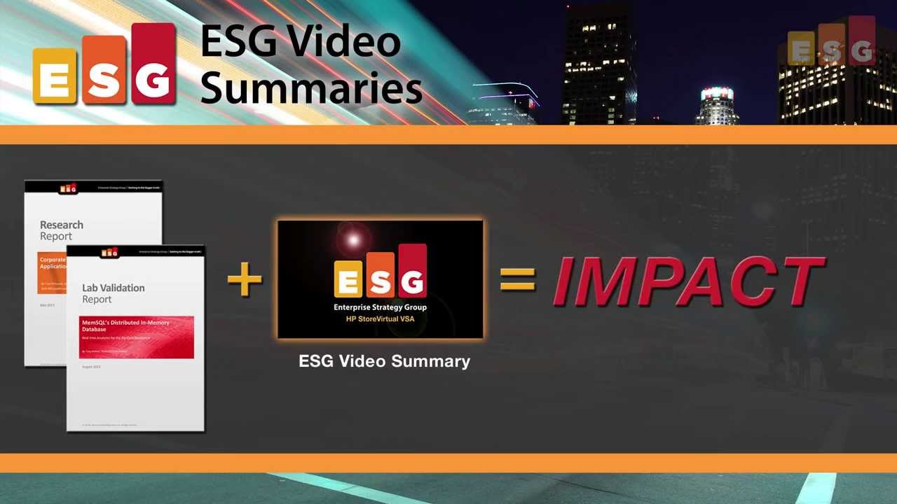 ESG Video Services - YouTube