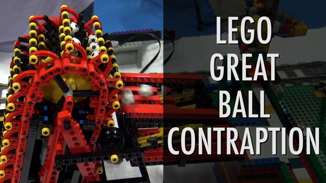LEGO Great Ball Contraption / Rube Goldberg Machine | BrickFair New ...