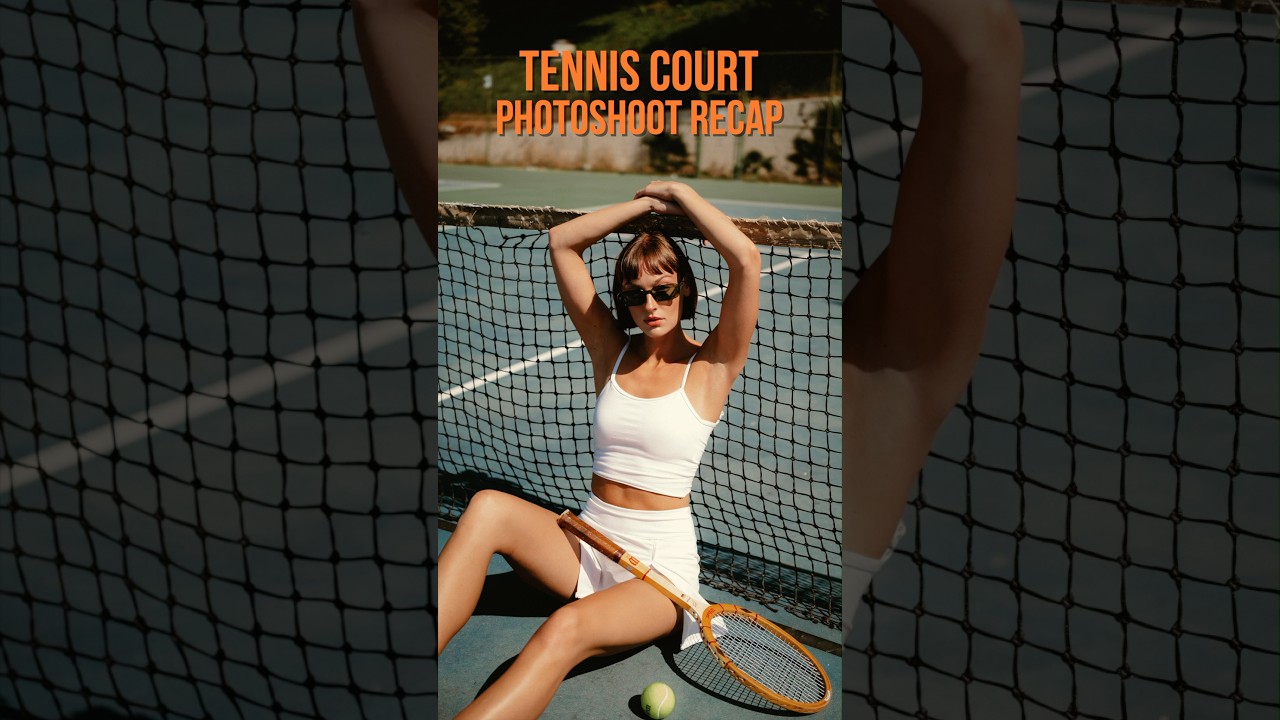 Tennis Court Photoshoot Teaser feat. KT with Leica Q3 43
