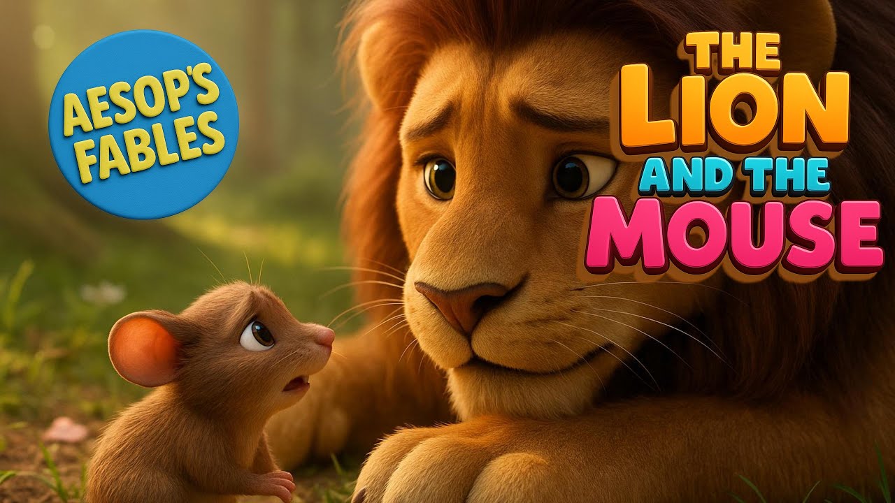 Aesop’s Fables #002 | The Lion and the Mouse | Moral Story for Kids ...