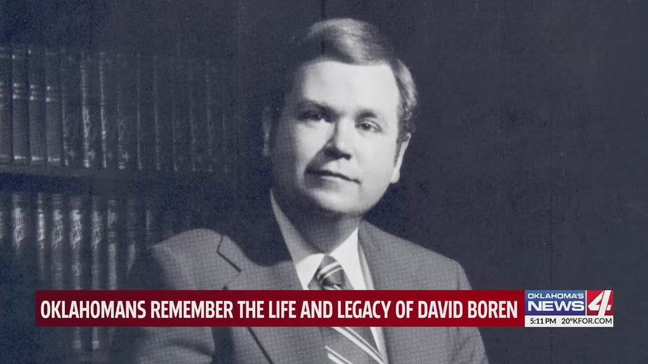Oklahomans remember the life and legacy of David Boren - YouTube
