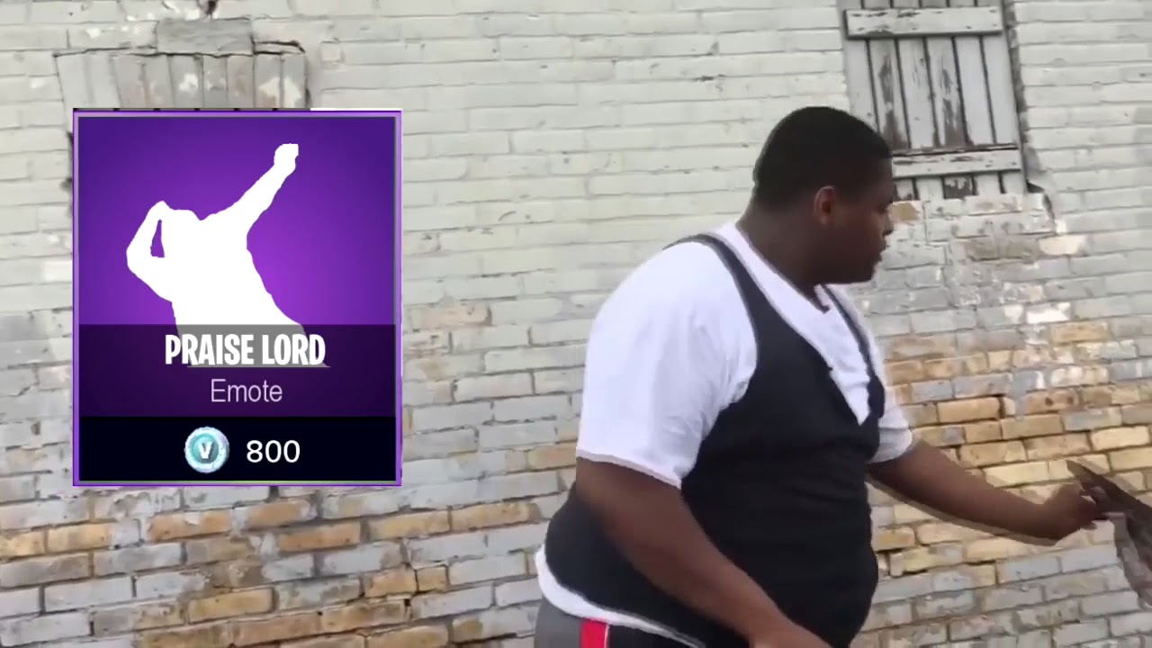 New Fortnite Emote Idea (Praise Lord) Fortnite Battle Royale - YouTube