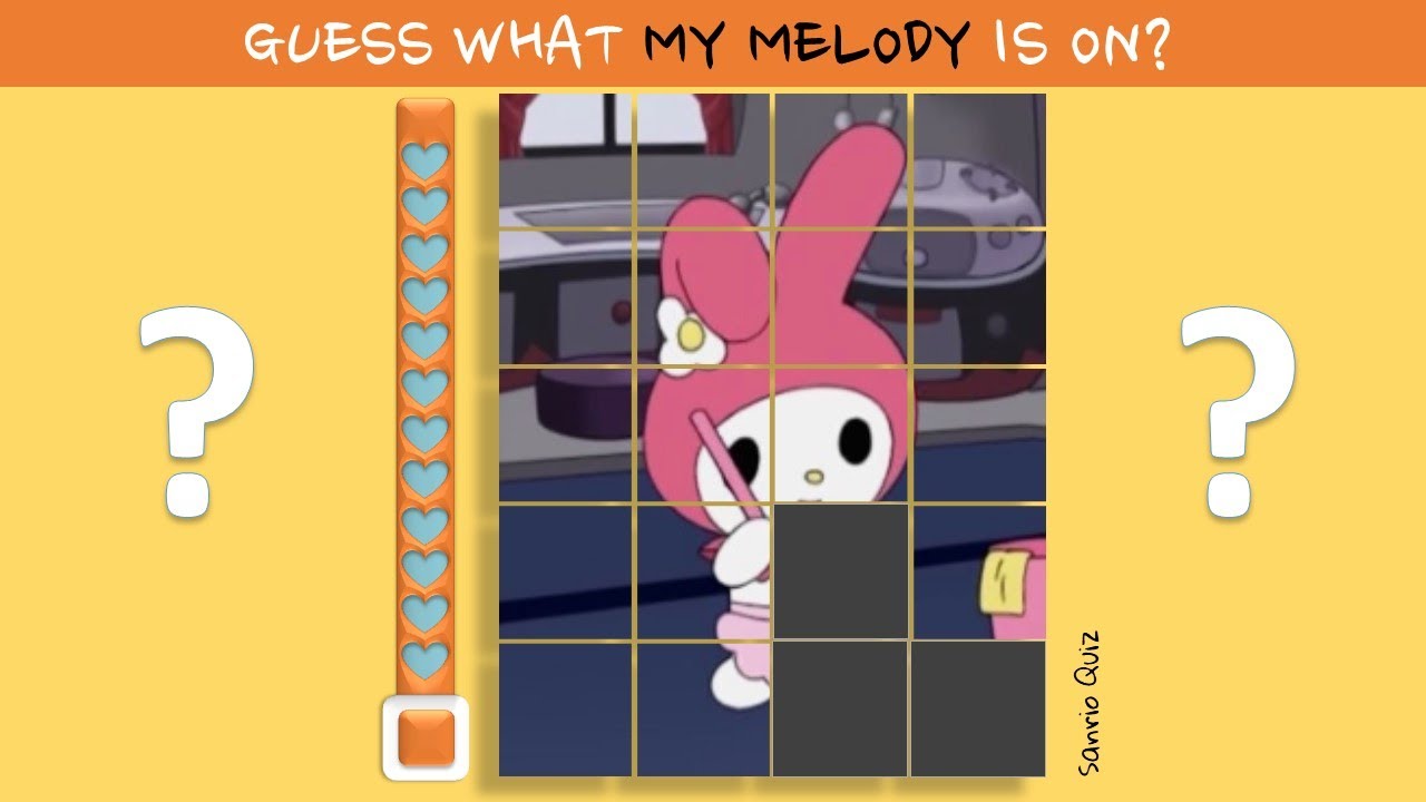 Sanrio-one love 🧡💓💗 Guess What My Melody is doing💖SanrioQuiz💘 - YouTube