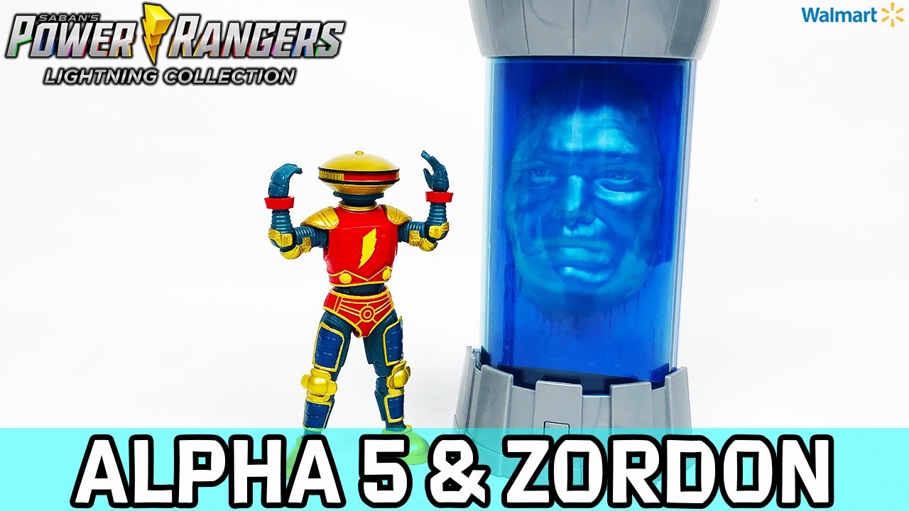 Power Rangers Lightning Collection Zordon & Alpha 5 - Walmart Exclusive ...