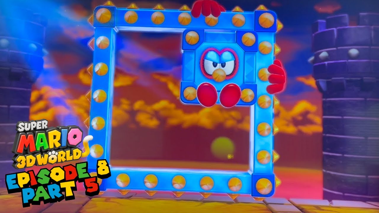 Meeting King Ka-Thunk... Super Mario 3D World Episode 8 Part 5 - YouTube