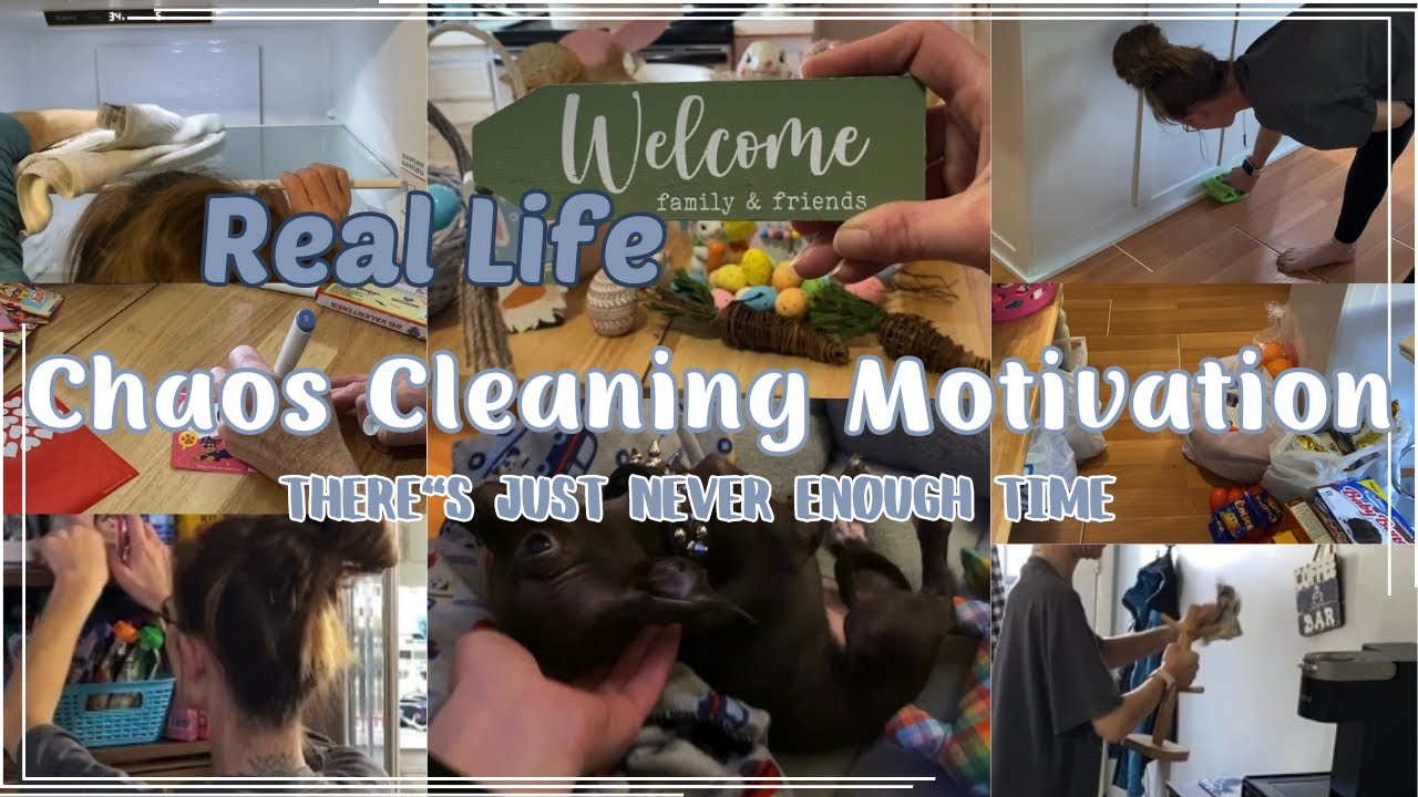 Real Life Chaos Cleaning Motivation | Time-Limited Cleaning | Disaster ...