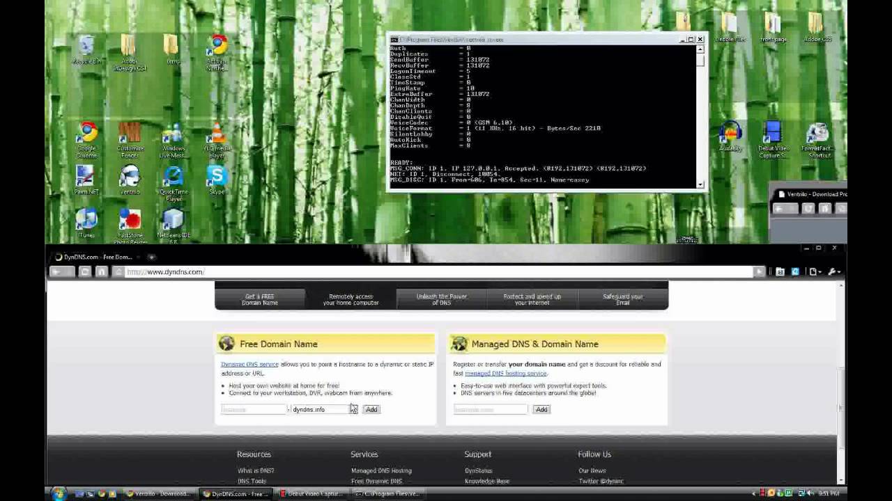 Installing a VoIP Chat Room (Ventrilo) - YouTube