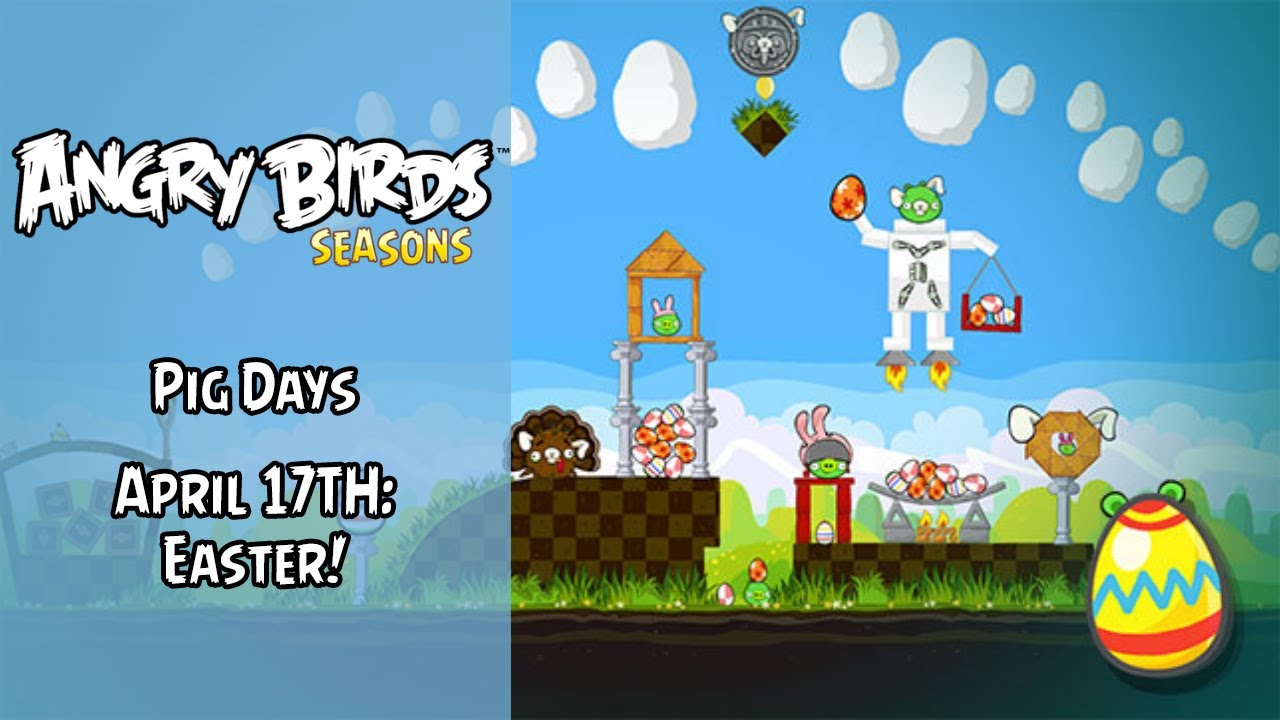 Angry Birds Seasons: Pig Days | April 17TH: Easter! | ABGFT - YouTube