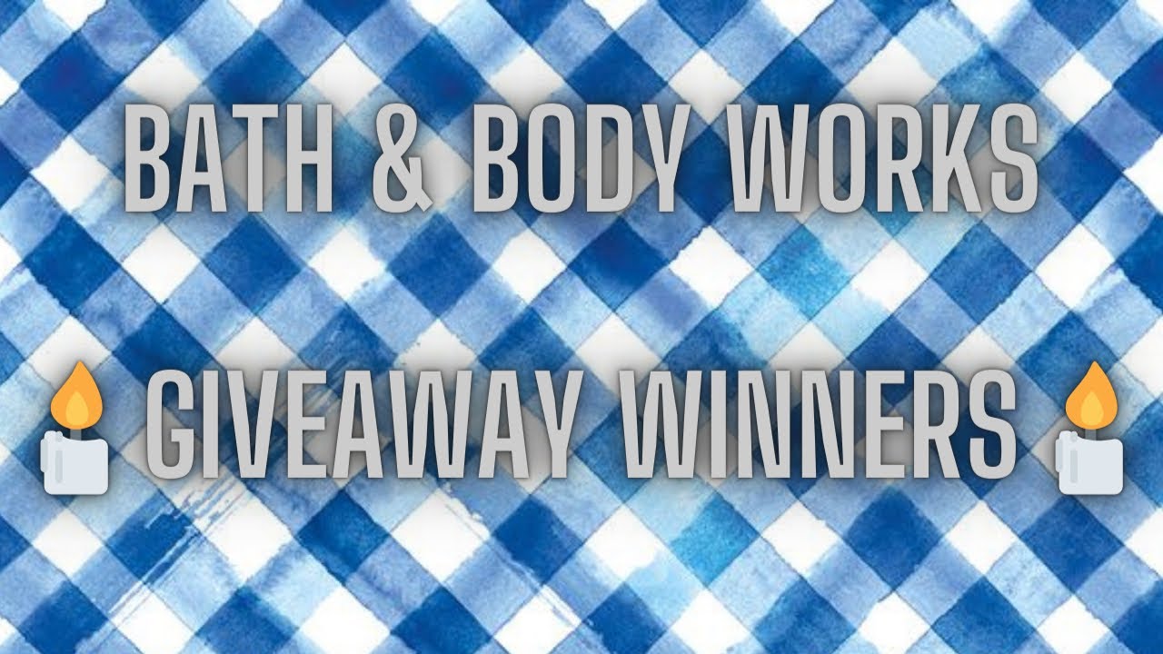 Bath & BODY WORKS | The Wick Collective Giveaway| | WINNERS ANNOUNCED 🕯 ...