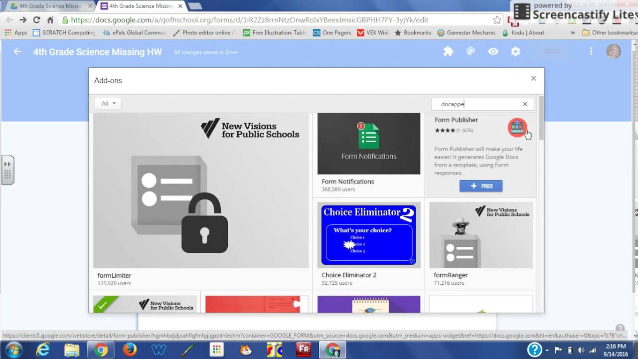 Google's DocAppender - YouTube