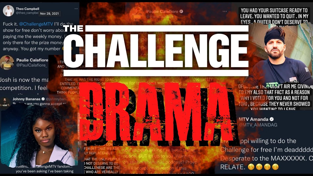 Twitter Fights and Beef | THE CHALLENGE DRAMA - YouTube