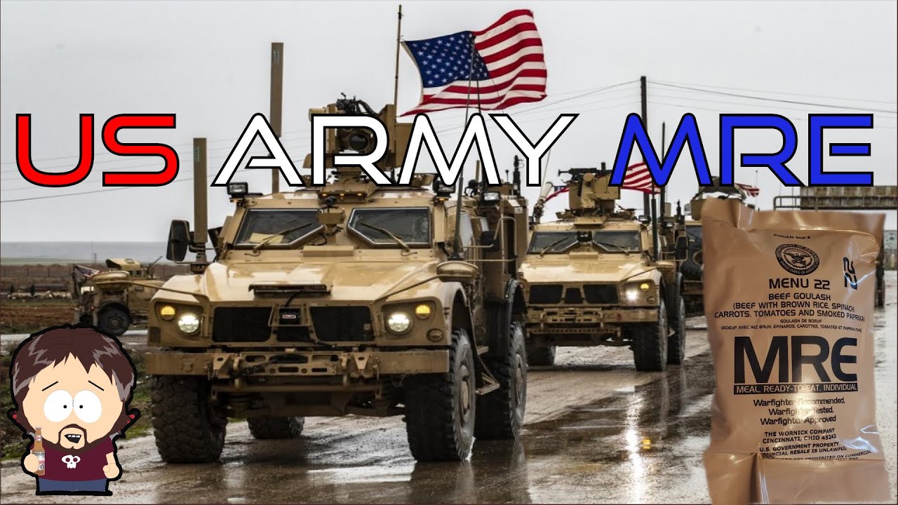 US MRE - Menu 22 Beef Goulash - YouTube