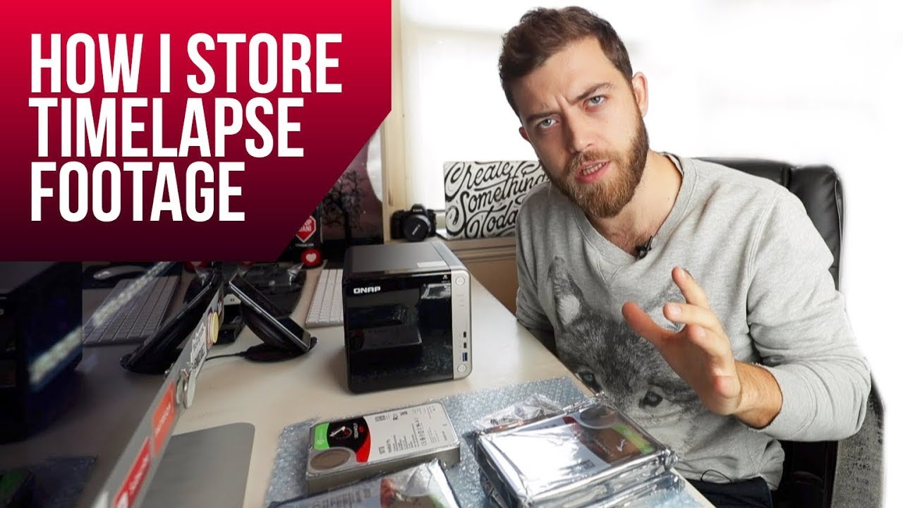Timelapse data management and timelapse workflow with QNAP and Seagate - YouTube
