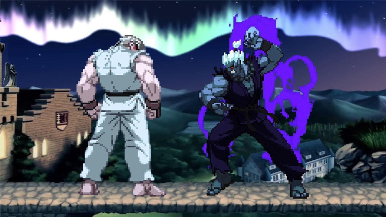 DRAGON RYU VS ONI AKUMA - YouTube