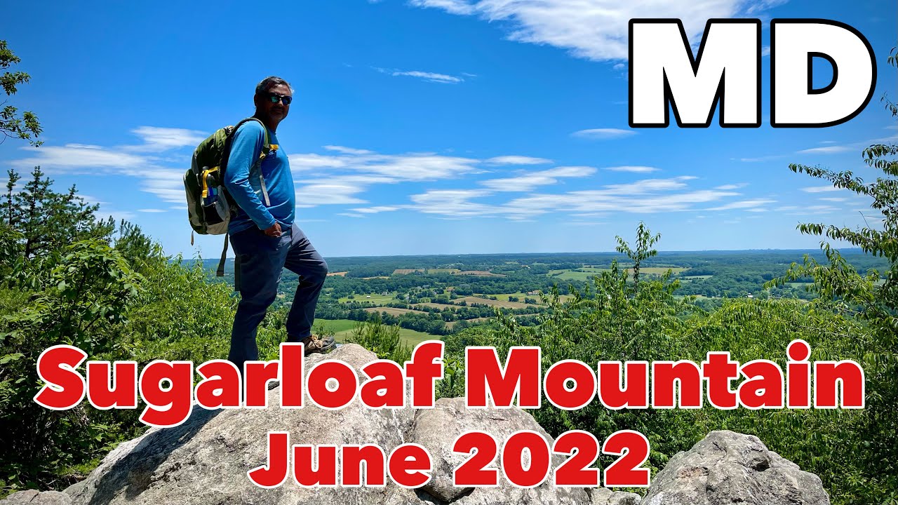 Hiking in the Sugarloaf Mountain, Maryland - YouTube