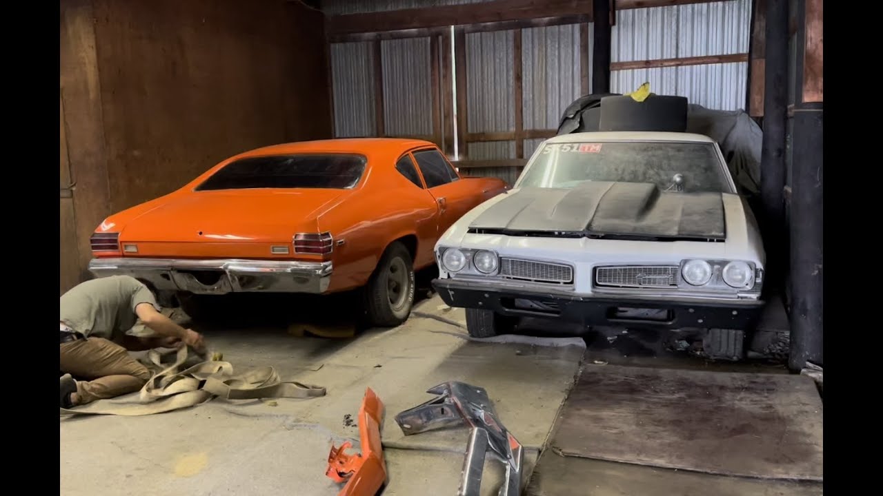 2 FOR THE PRICE OF 1 - 1969 CHEVELLE BARN FINDS (BEAUMONT) - YouTube