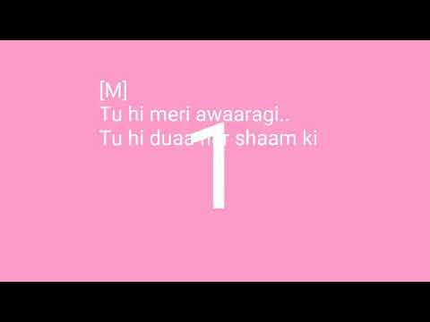 Aaj Phir Tumpe karaoke song with lyrics With Female Voice Mk Mughal