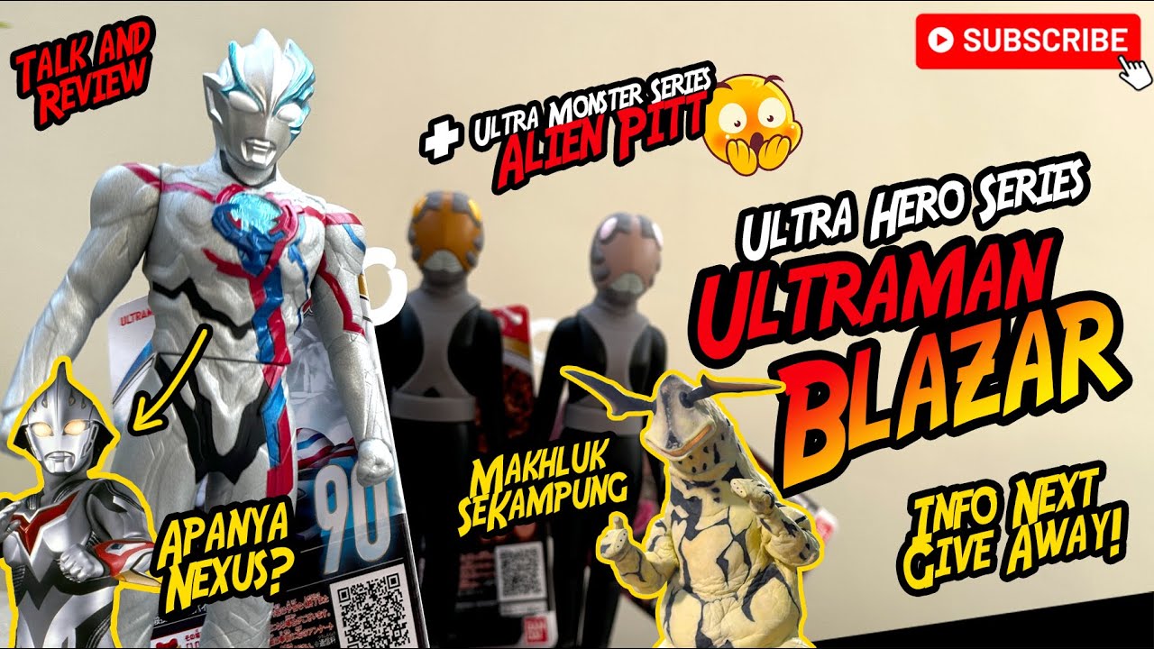 🔴 BLAZAR ADA KONEKSI DENGAN NEXUS?? REVIEW ULTRAMAN BLAZAR + ALIEN PITT ...