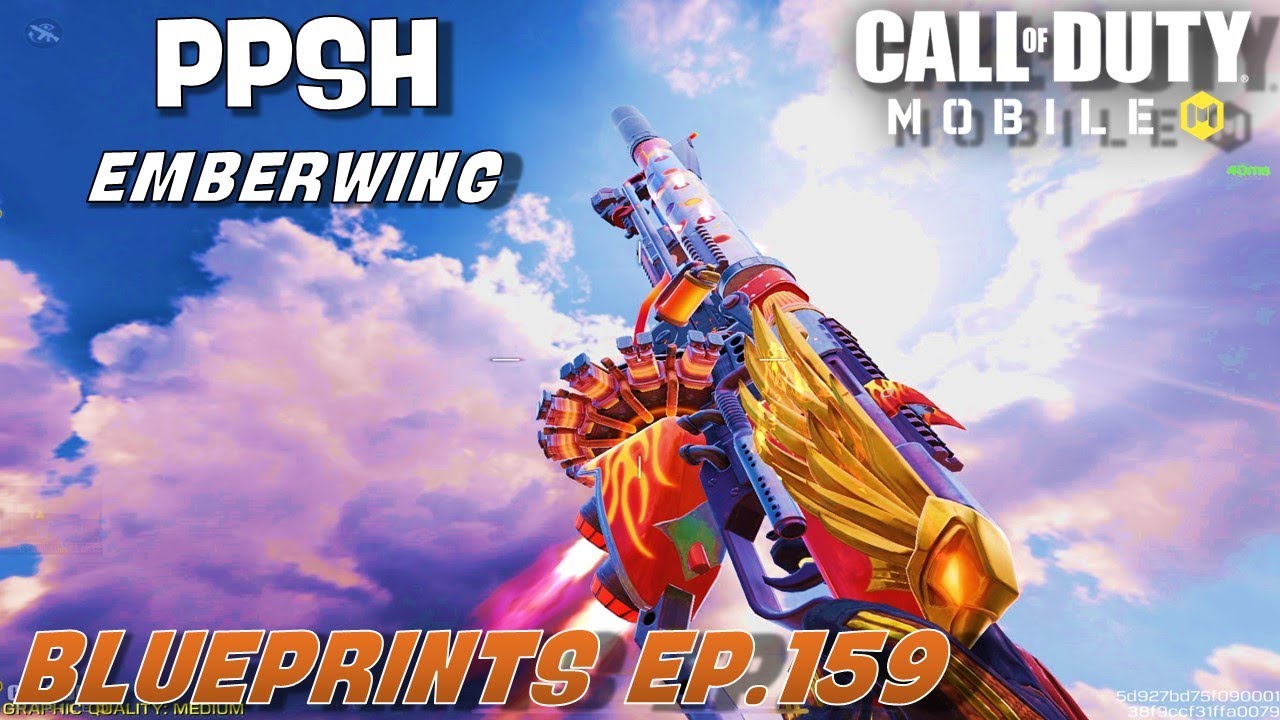 COD Mobile: PPSH EMBERWING LEGENDARY SKIN REVIEW! - YouTube