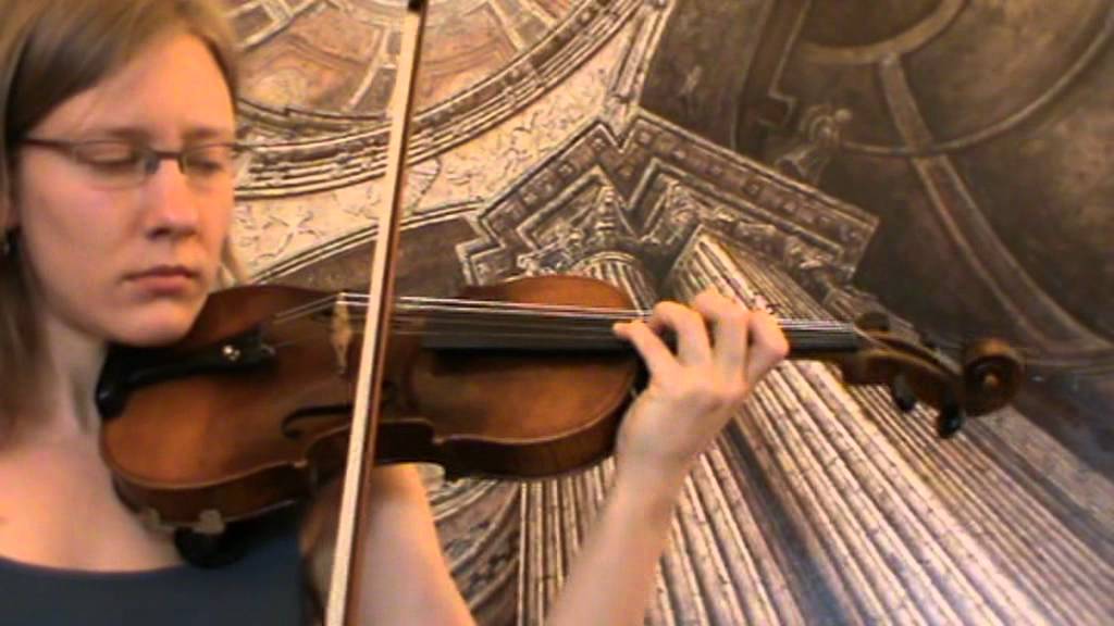 Antique Carl Friedrich Hopf violin # 728 - YouTube