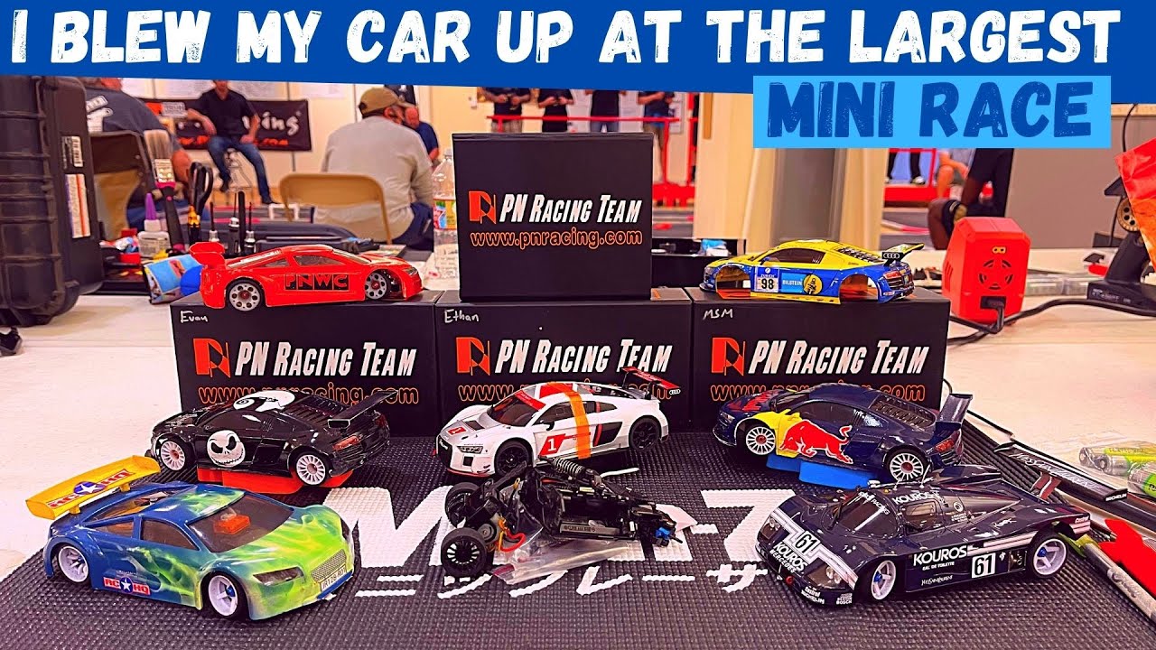 Biggest Kyosho Mini Z Micro RC Car Track and Race EVER | PN Racing ...