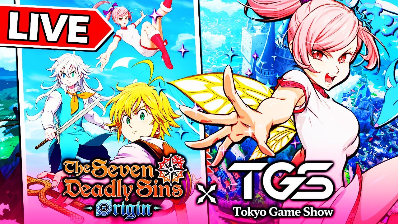 🚨 REACCIONANDO al TOKYO GAME SHOW 2025: ¡NOVEDADES de 7DS ORIGIN ...