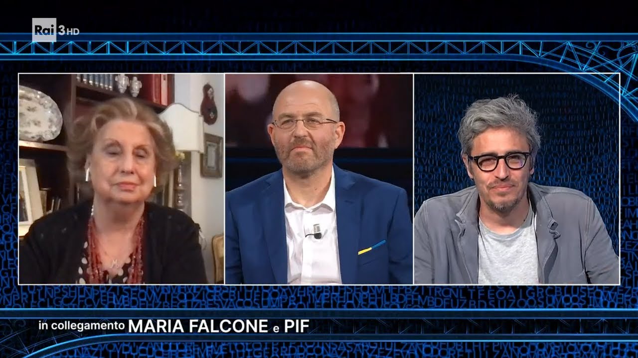 Capaci - Maria Falcone e Pif - Le Parole - 21/05/2022 - YouTube