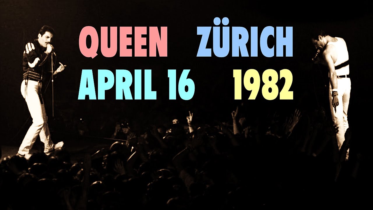 Queen - Live in Zürich (16th April 1982) - Wardour - YouTube