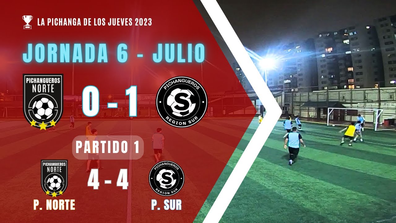 13-jul | P. NORTE vs P. SUR | Partido 1 | Jornada 6 | LPJ - YouTube