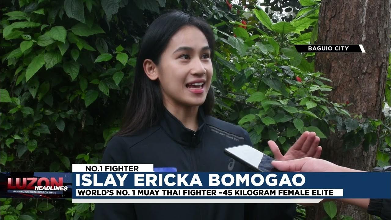 Islay Ericka Bomogao, tinanghal na World's no. 1 Muay Thai Fighter sa 45kg Female Elite Category ...