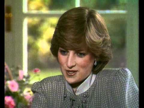 Prince Charles and Princess Diana at a pre-wedding interview - YouTube