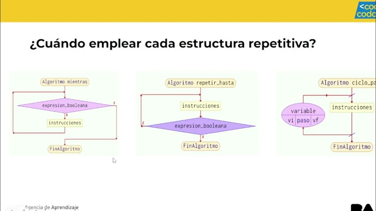 Diferencias estructuras repetitivas - YouTube