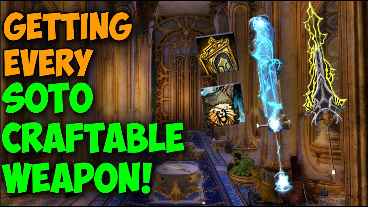 The BEST way to craft your SOTO Weapons! Zero To Completionist! 20 ...