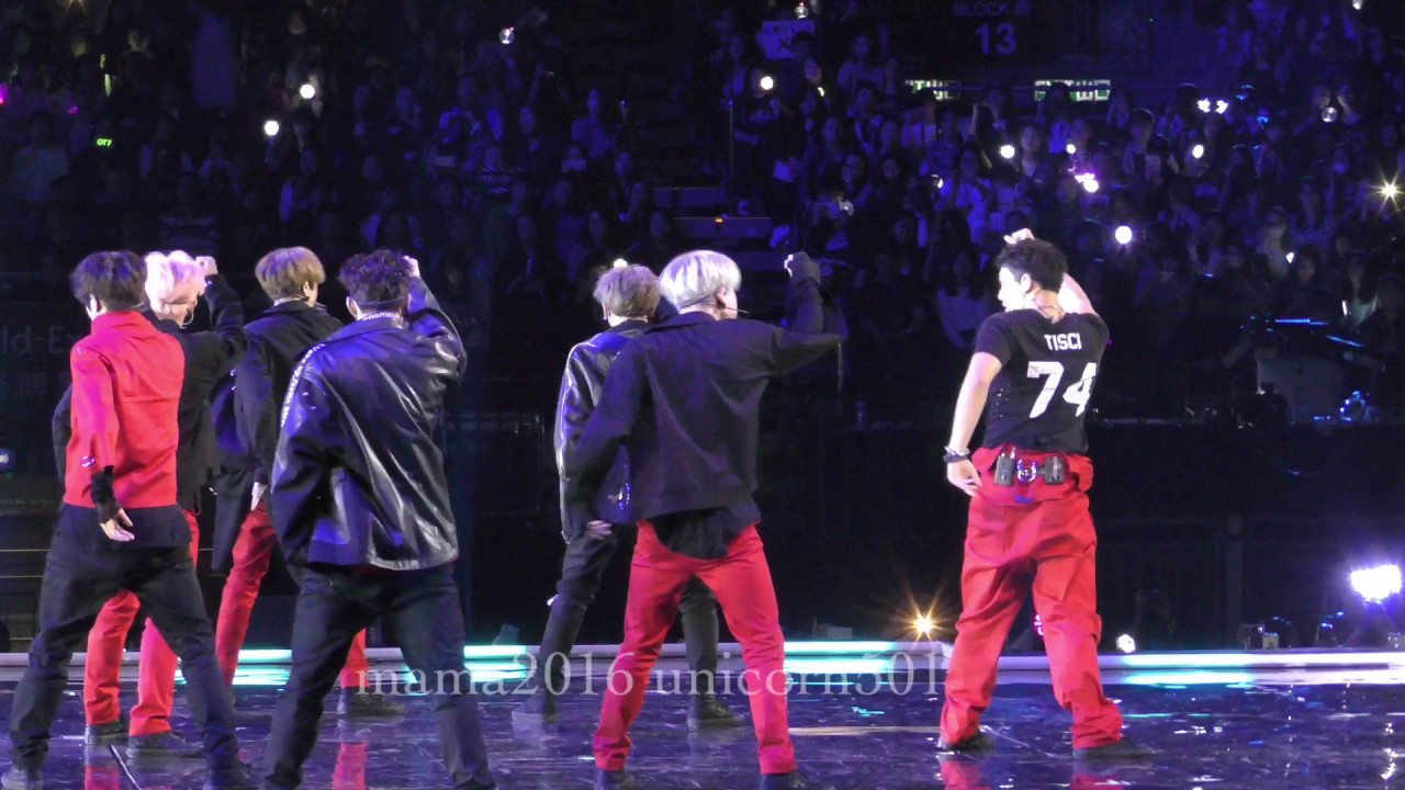 MONSTA X fighter MAMA2016 - YouTube