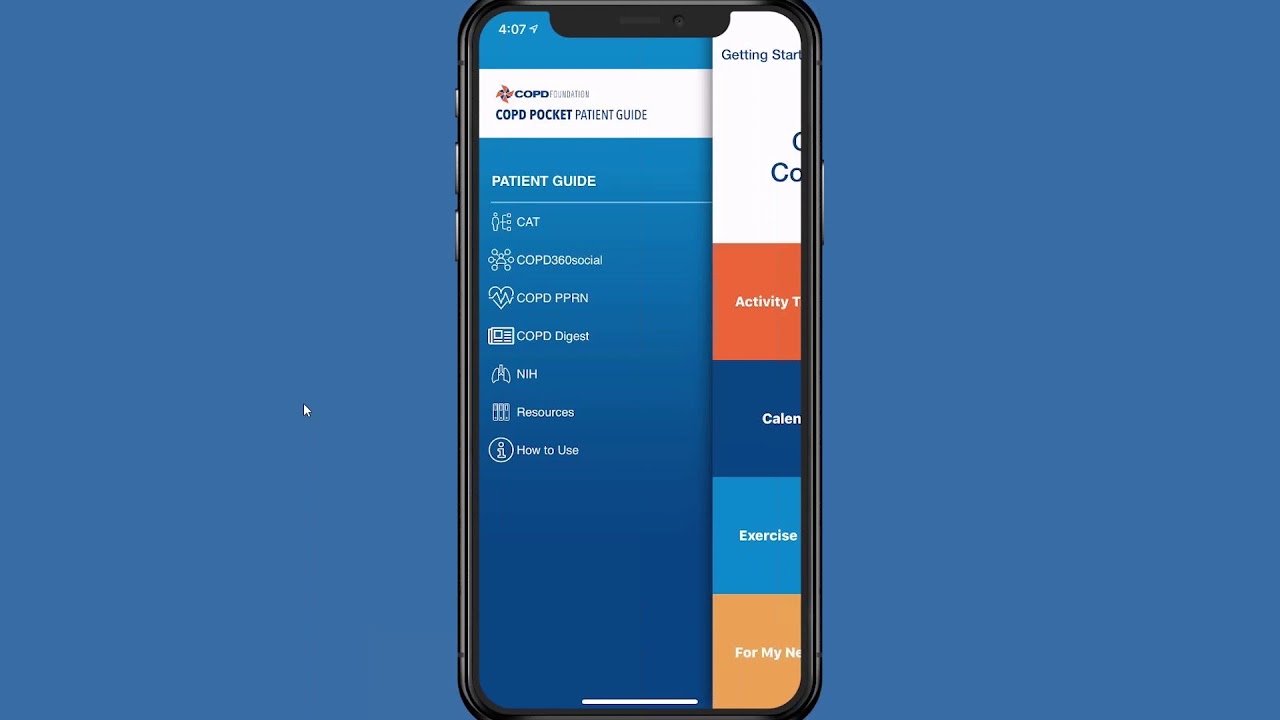 The COPD PCG App: Intro and Basic Navigation - YouTube