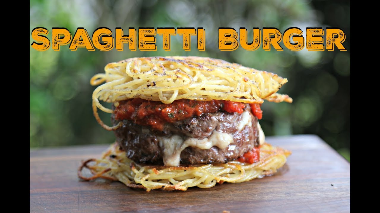 SPAGHETTI BURGER - YouTube