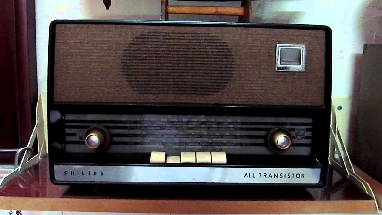 Radio Philips All Transistor - YouTube