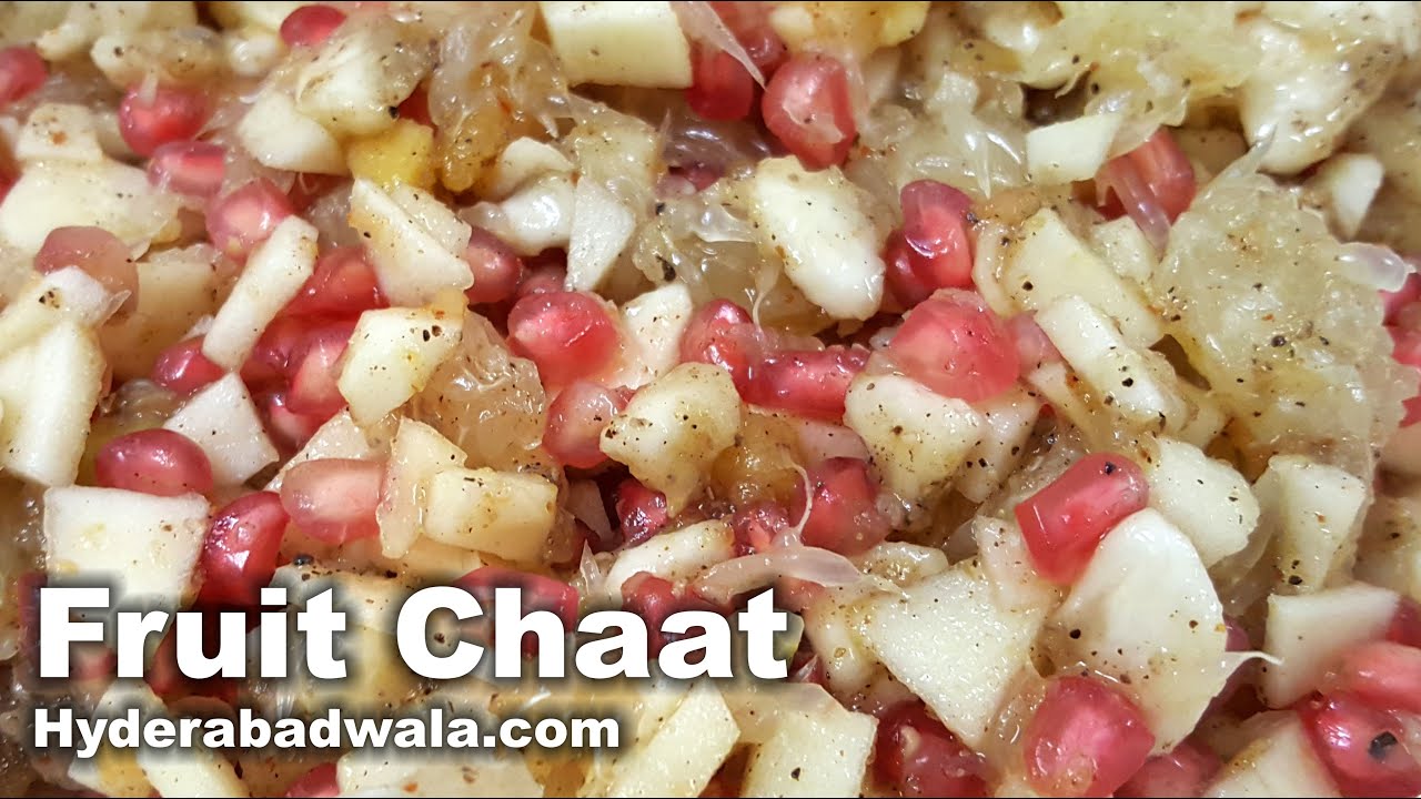 Fruit Chaat Recipe Video – How to Make Hyderabadi Fruit Chaat at Home ...
