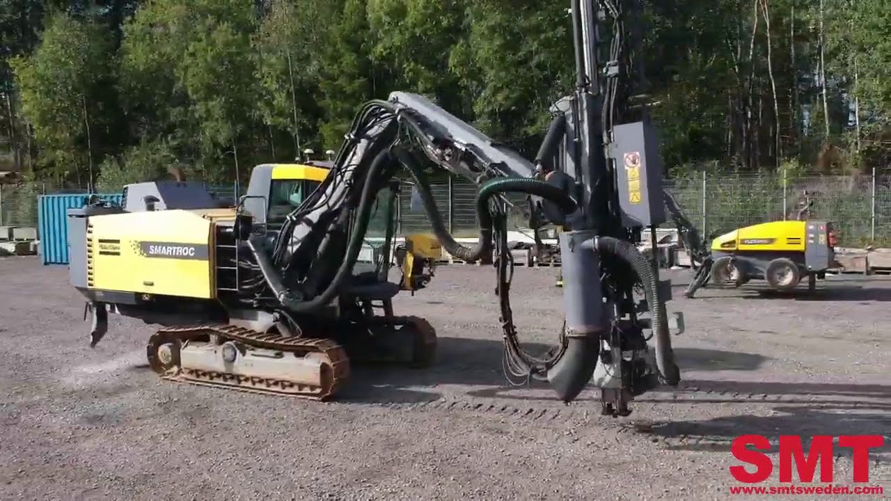Atlas Copco ROC T35-11 - YouTube