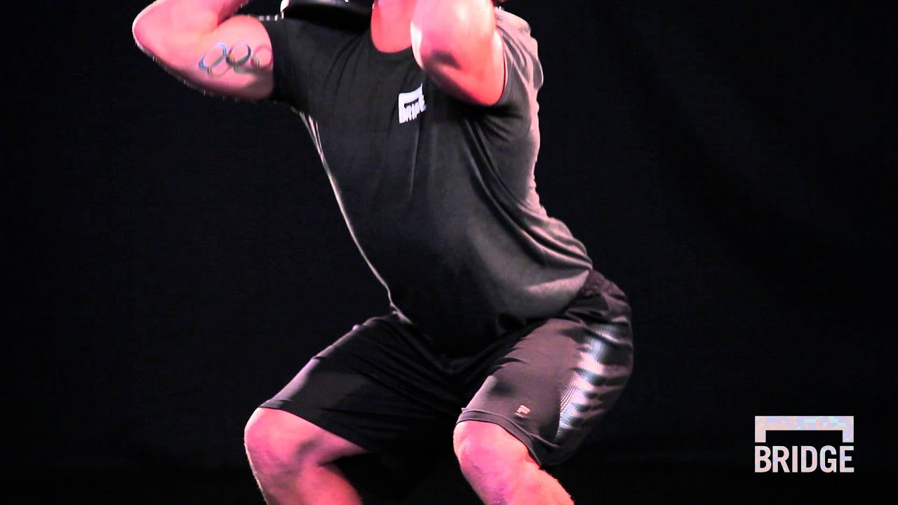 DB Front Squat | BridgeAthletic - YouTube