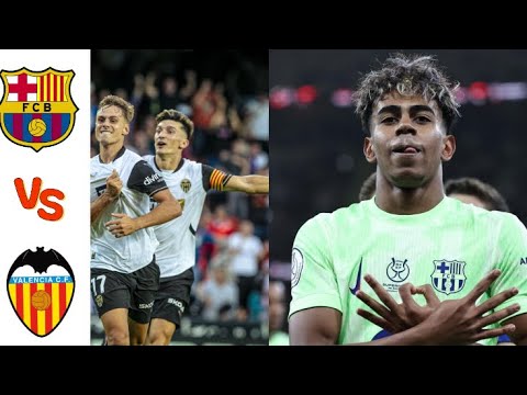 Barca vs Valence 2025 HDR quality - YouTube
